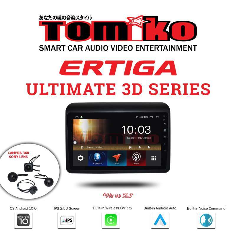Jual Tomiko OEM Ultimate 3D Series for Suzuki New Ertiga RAM 6GB di Seller Tomiko Gemilang ...