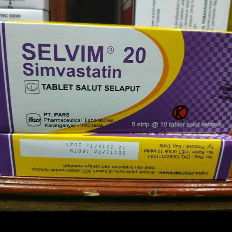 Jual Selvim Tablet 20 Mg Per Box di Seller Jakarta Health Center ...