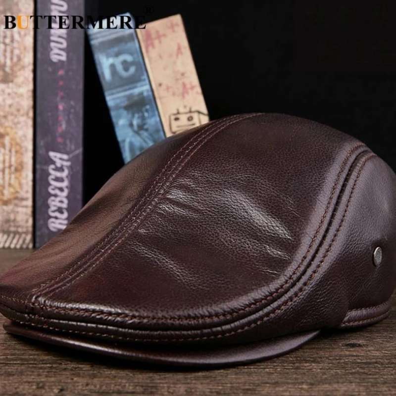 Promo Topi Pria kulit model pet Diskon 48% di Seller D&H SHOPP - Kab ...