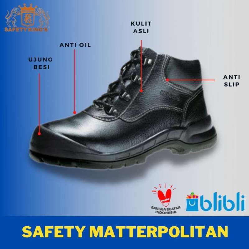 Jual Sepatu Safety Ujung Besi Sepatu Septi Sepatu Sefty Sepatu Safeti ...
