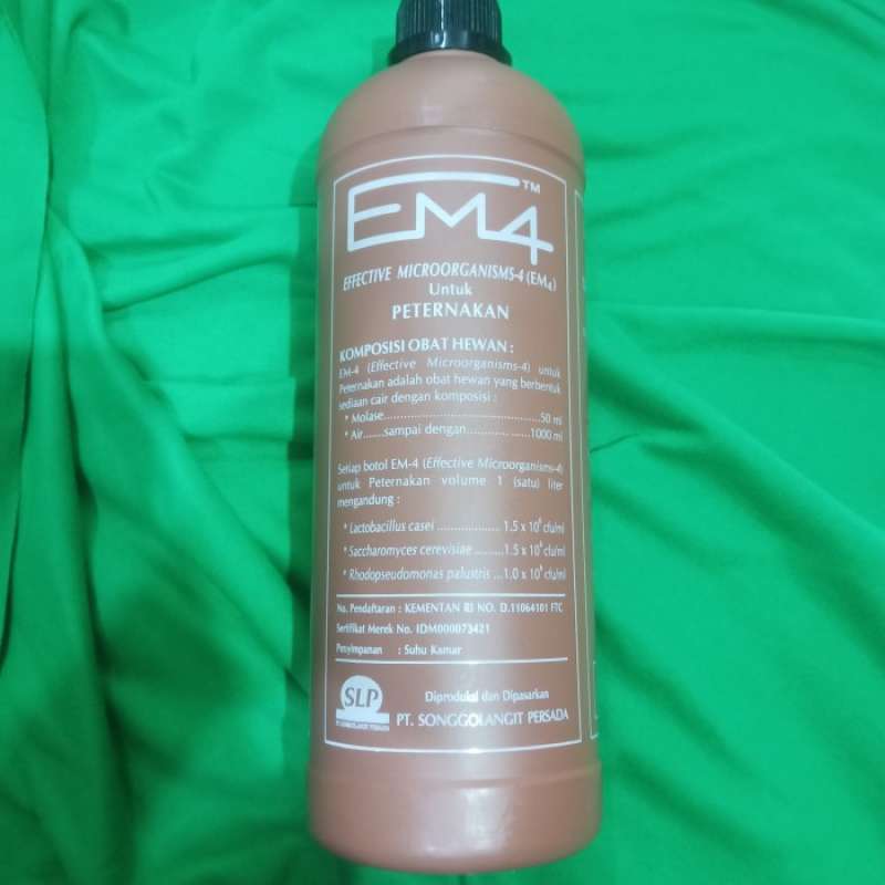 Jual obat EM 4 UNTUK PETERNAKAN 1 LITER micro organisme di Seller STAR ...
