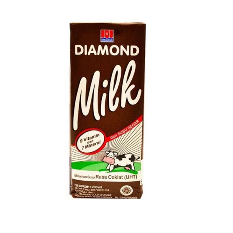 Jual Diamond Milk Uht Chocolate 200 Ml Di Seller Hypermart Singkawang ...