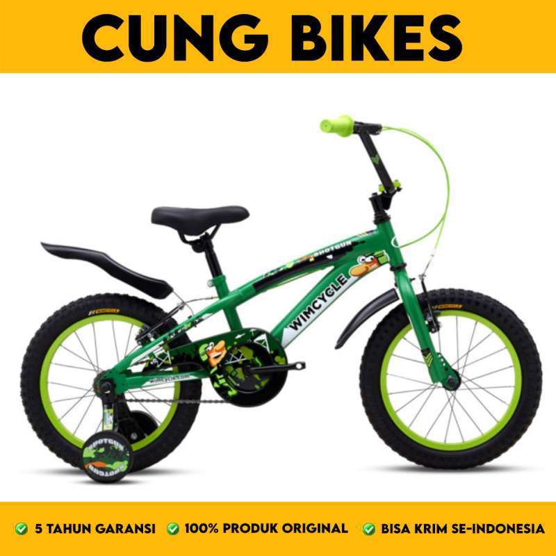 Promo Sepeda anak Bmx 16 inch Wim cycle Shotgun new model dan new ...
