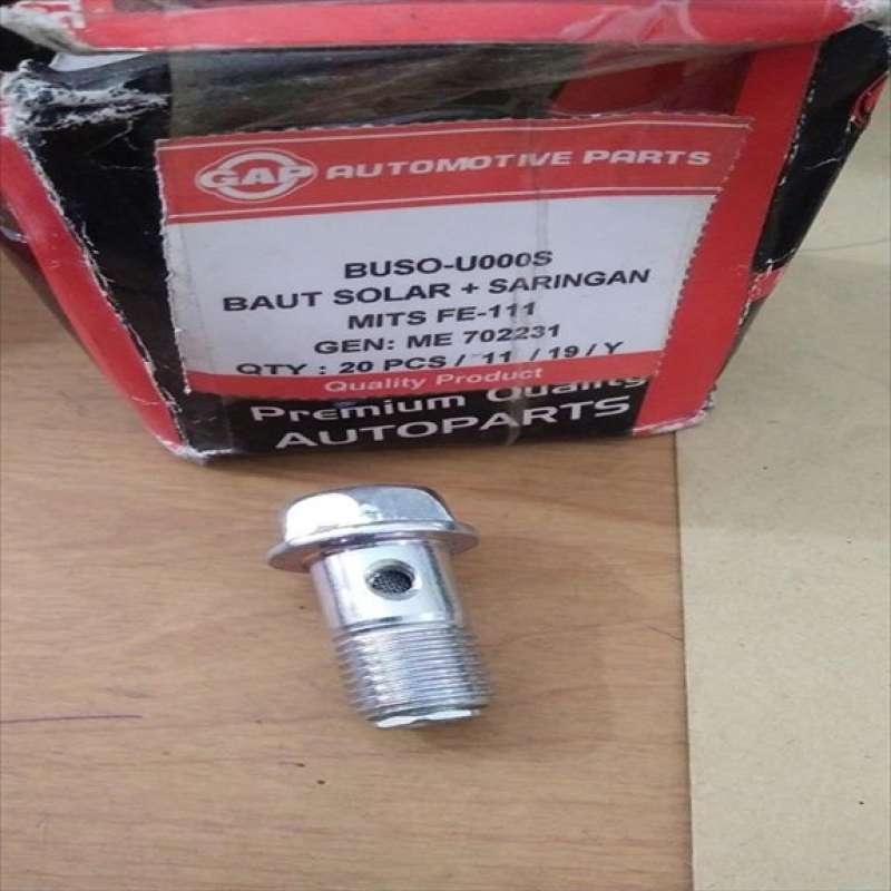 Jual Baut Solar Saringan PS100 Colt Diesel FE111 GAP ME702231 di Seller ...