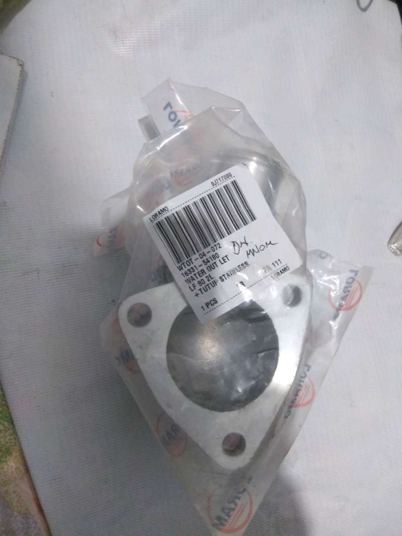 Jual Water Outlet LF80 Kijang Kapsul Diesel LF80 2L berikut tutup ...
