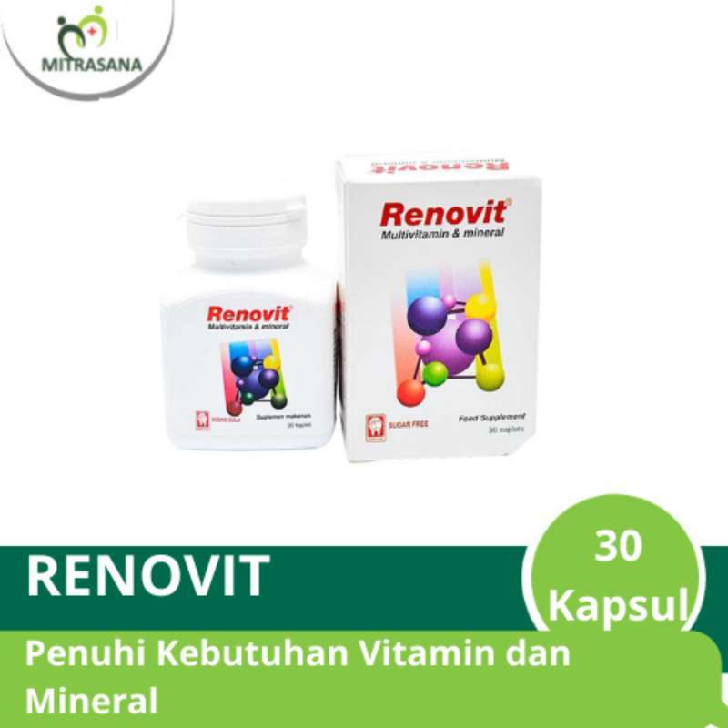 Jual Renovit 30 Kapsul Di Seller Mitrasana - Pegangsaan Dua, Kota ...