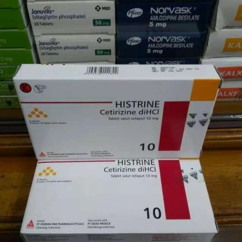 Jual Ready Histrine 10 Mg Per Box di Seller Health Care - Rawa Badak ...