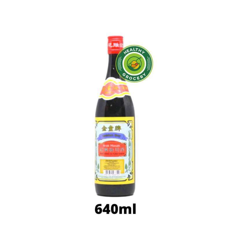Jual Arak Masak Golden Boy 640ml / Shao Hsing Cu Yung Chiew / Arak ...