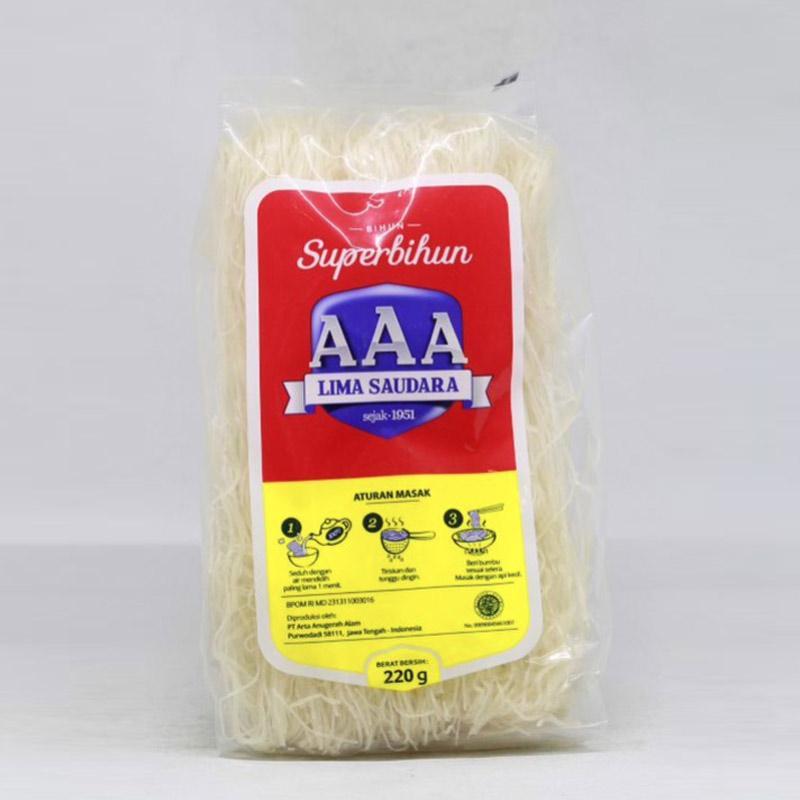 Jual AAA LM Saudara Super Bihun [220 g] di Seller Dunia chiko - Kebon ...