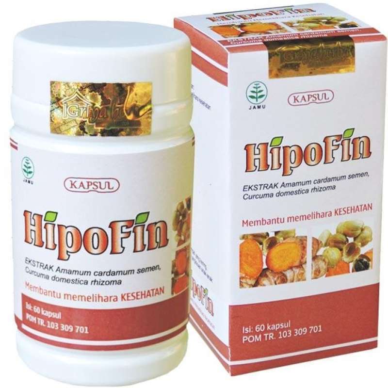Jual Hipofin Obat Herbal Untuk Darah Rendah - Kapsul Hipofin - Obat ...