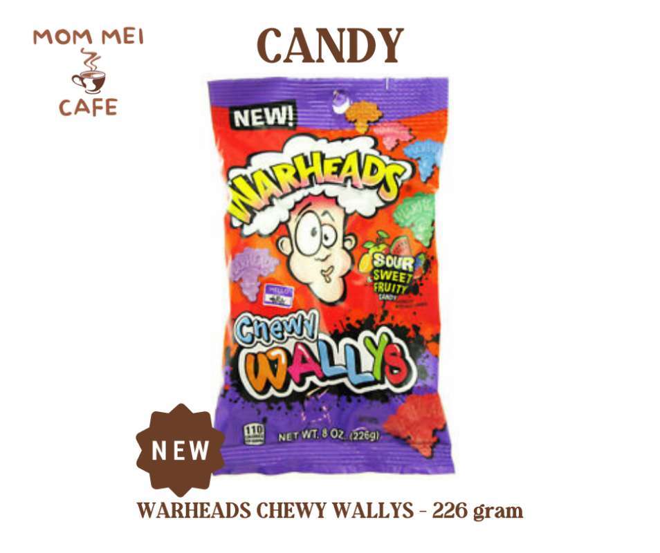 Jual Permen Asam Manis WARHEADS CHEWY WALLYS SOUR SWEET FRUIT CANDY di ...