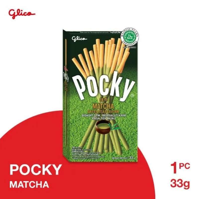 Promo Pocky Matcha Stick Biscuit [33 g] Diskon 9% di Seller Langgan FBB ...