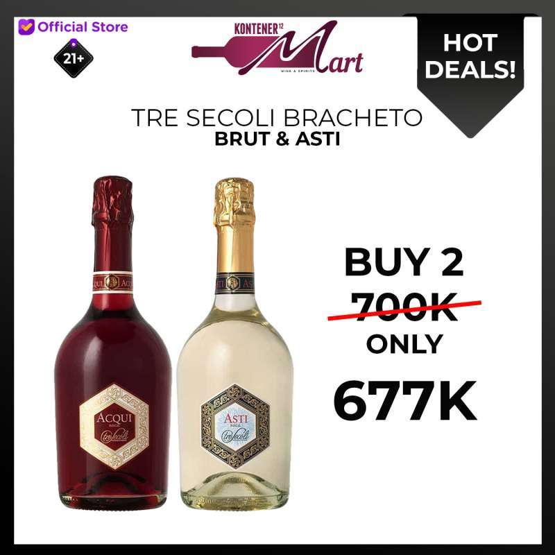 Jual SWEET WINE PARADE 3 (TRE SECOLI BRUT &ASTI) di Seller Kontener ...