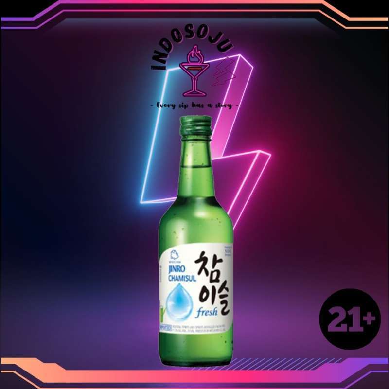 Promo JINRO Chamisul Soju Rasa Original minuman alkohol korea 360ml ...