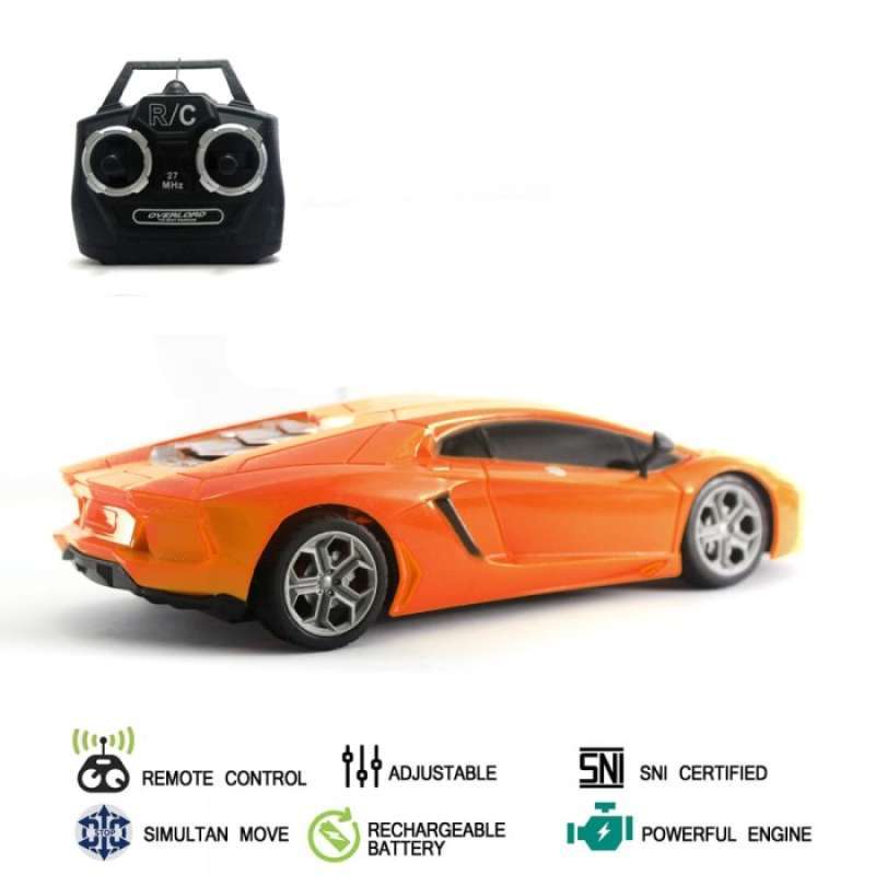 Promo Mobil Remote Kontrol RC Famous Car Series - Orange Diskon 19% di ...