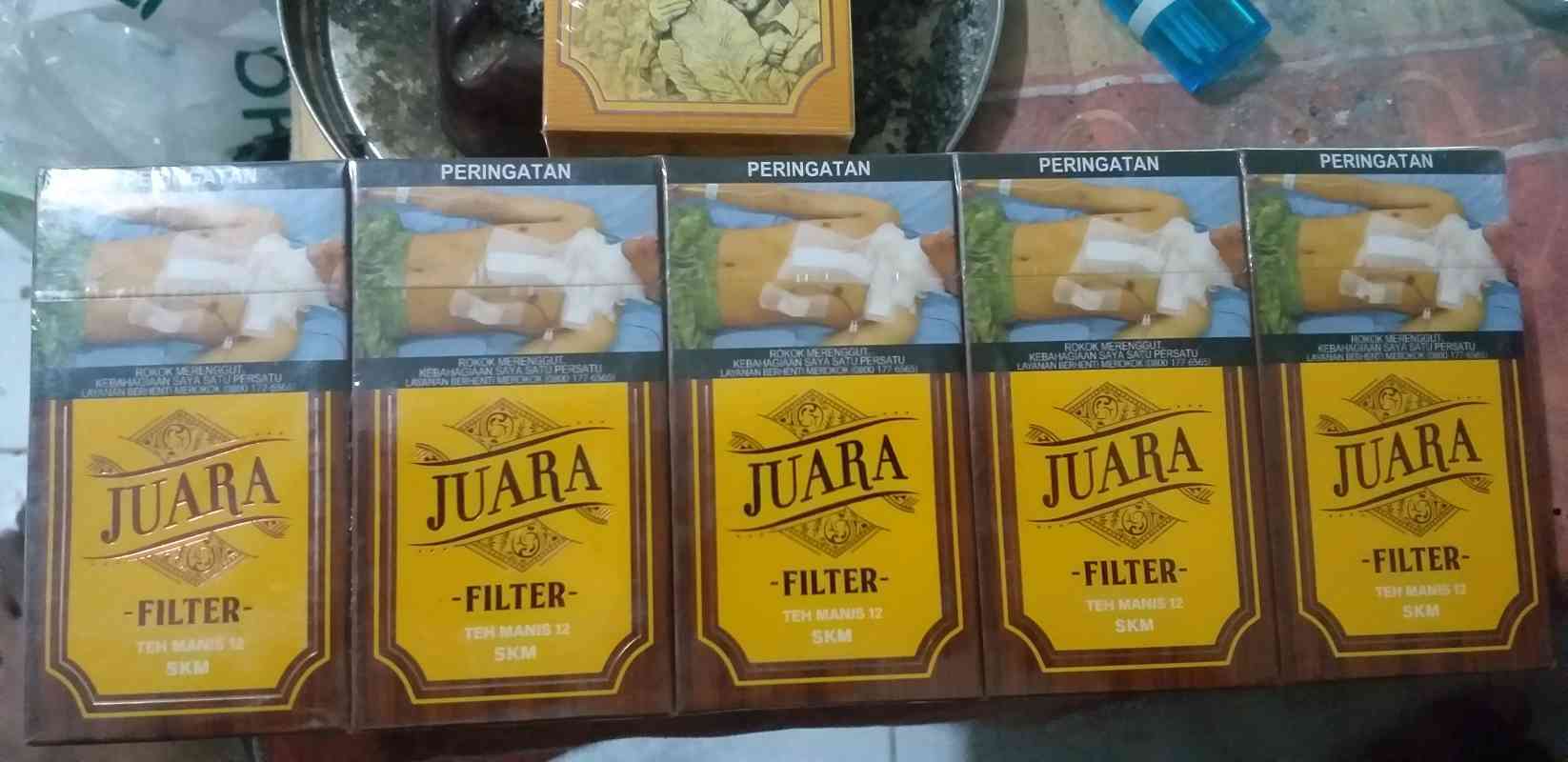 Jual Rokok Juara Teh Manis Filter 1 Slop Di Seller Genta Books - Jemur ...
