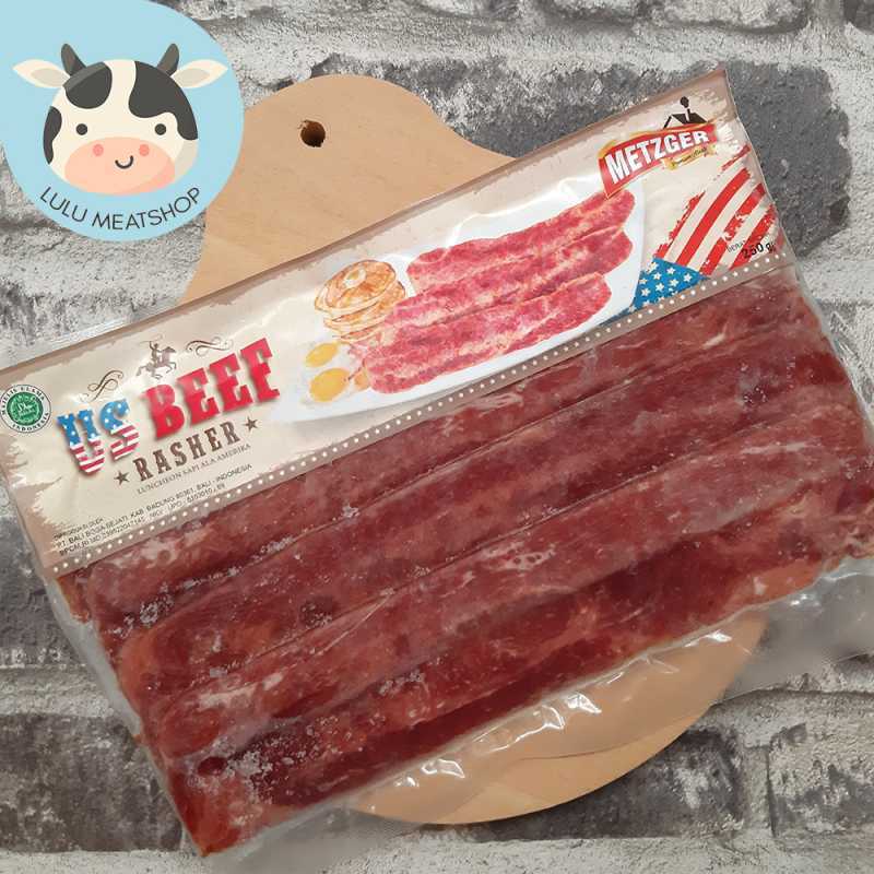 Jual Premium US Beef Rasher Daging Sapi Olahan Metzger Halal di Seller ...