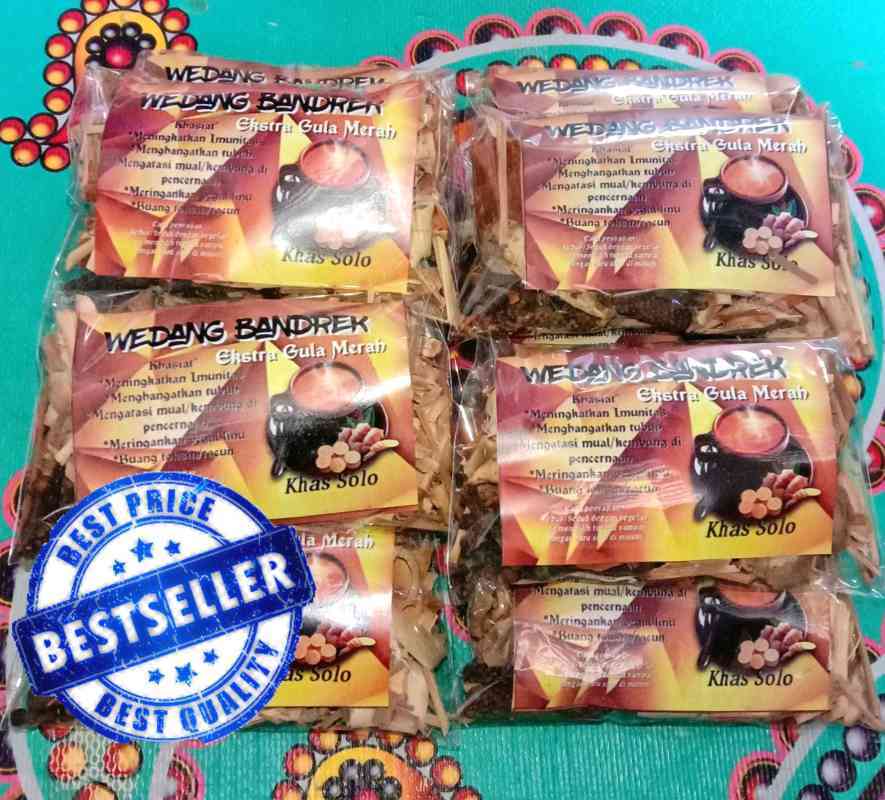 Promo WEDANG BANDREK GULA JAWA REMPAH KOMPLIT KHAS SOLO 1PACK/10BKS ...