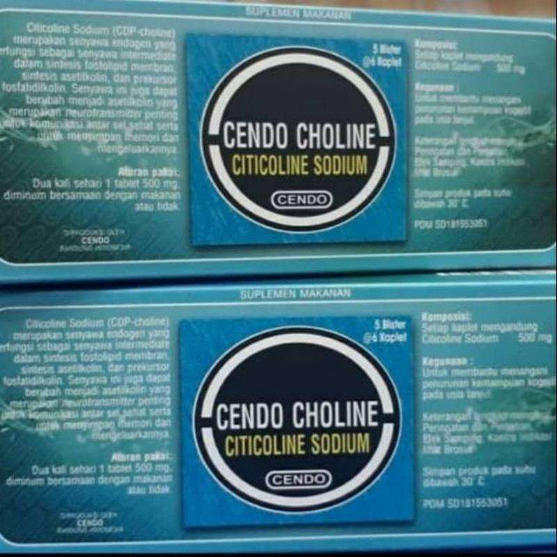 Promo Cendo Choline Box Isi 30 Kaplet Diskon 2% di Seller Link pHarmacy ...