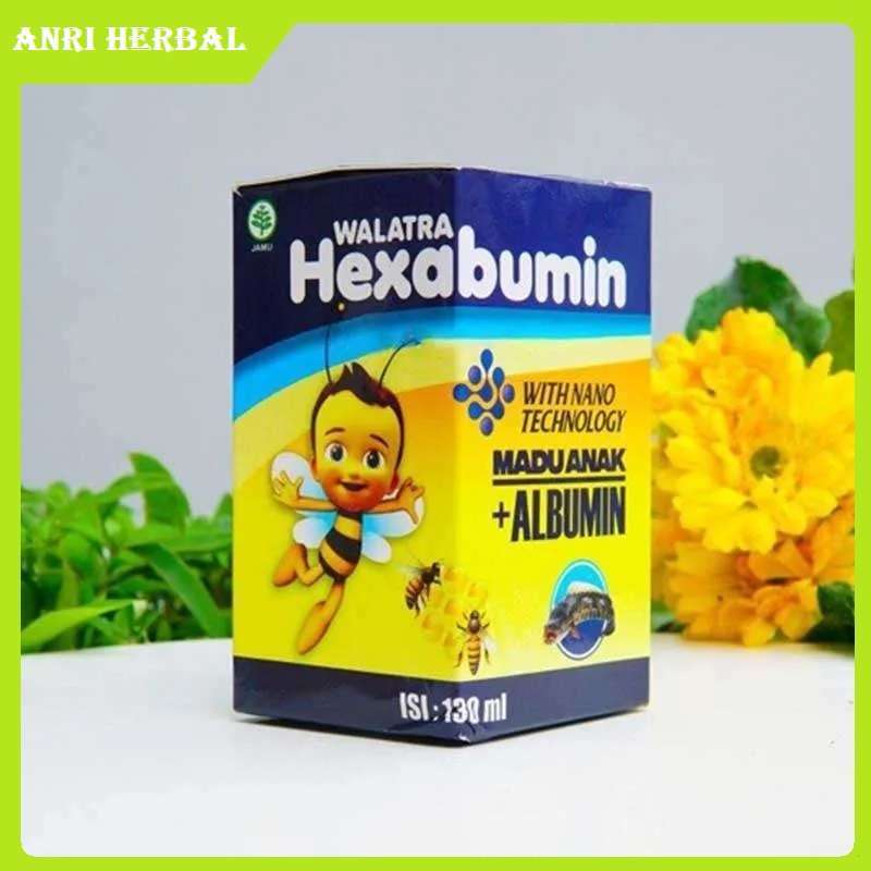 Jual Walatra Hexabumin Madu Plus Albumin 130ml Nutrisi Tumbuh Kembang ...