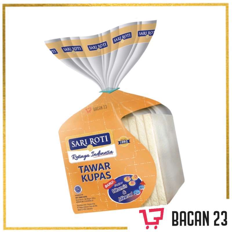 Jual Roti Tawar Sari Roti ( Tawar Kupas ) di Seller Toko bacan 23 ...