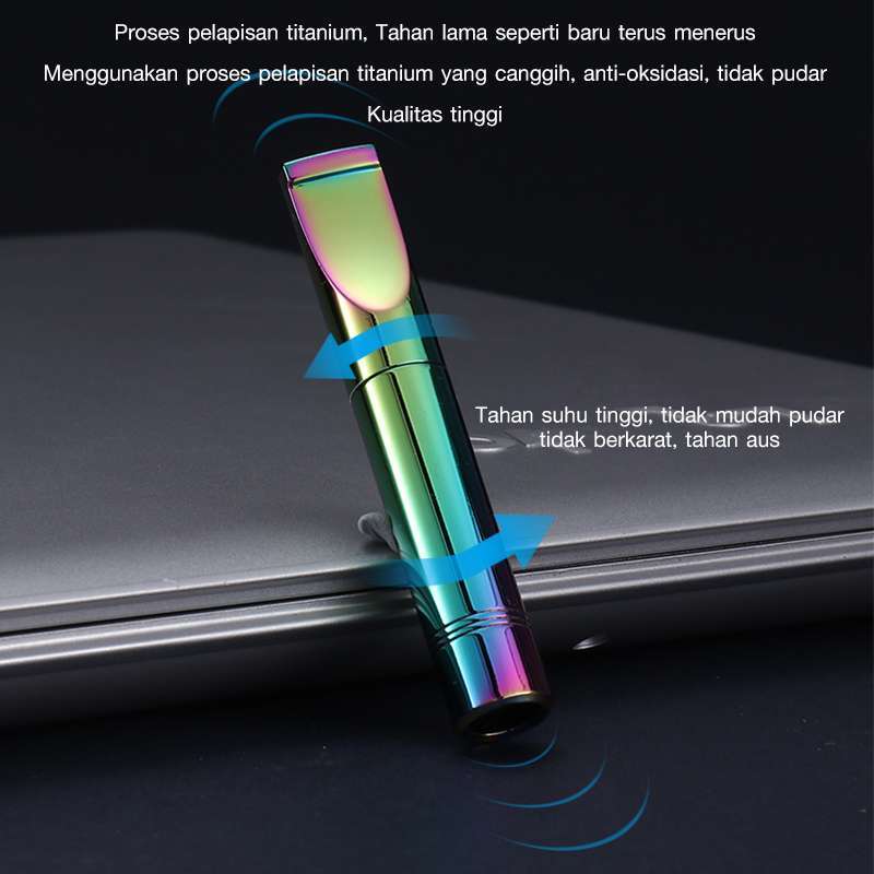 Jual Pipa Rokok Logam Alat Merokok Smoking Set Dengan Filter Cartridge ...