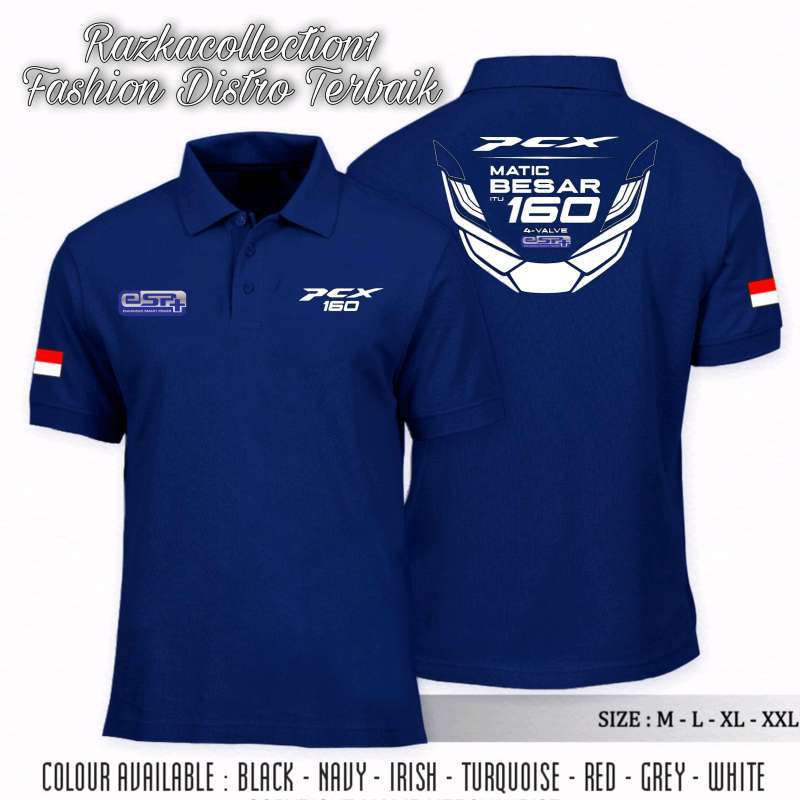 Jual Poloshirt Honda PCX 160 Baju Kaos Otomotif Distro Motor Honda ... Jual Poloshirt Honda PCX 160 Baju Kaos Otomotif Distro Motor Honda ...