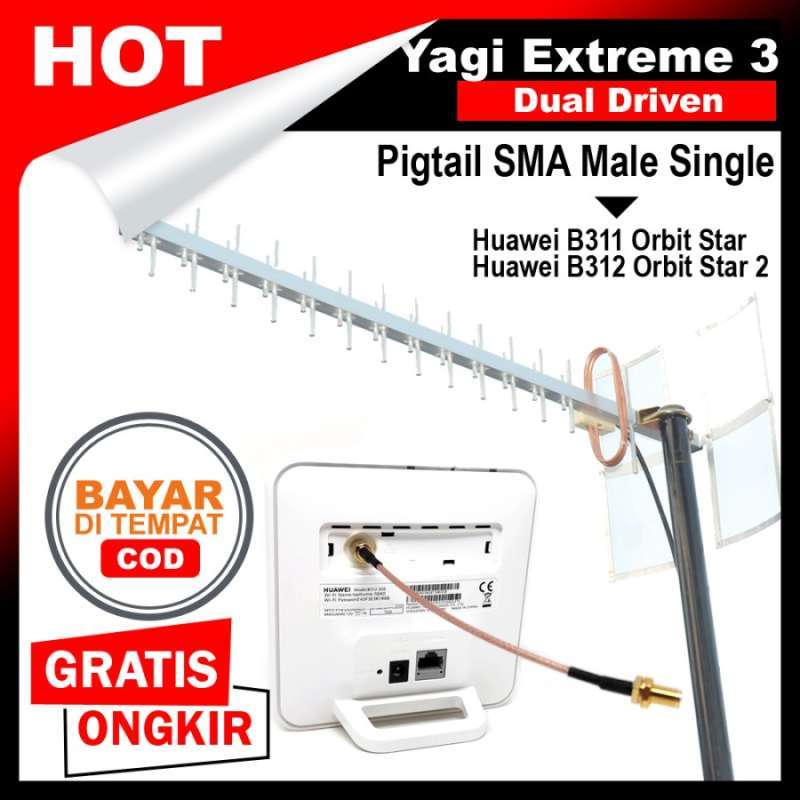 Jual yagi antena Antena Orbit Star Huawei B311 | Modem Router Orbit ... Jual yagi antena Antena Orbit Star Huawei B311 | Modem Router Orbit ...