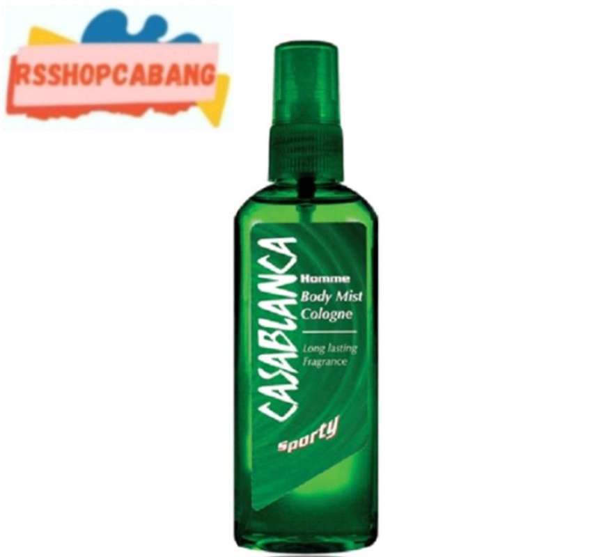 Jual CASABLANCA BODY MIST COLOGNE 100ml PARFUM - SPORTY di Seller ...