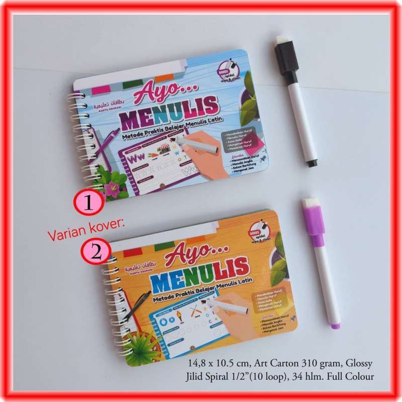 Jual Buku Ayo Menulis Metode Praktis Belajar Menulis Latin di Seller ...