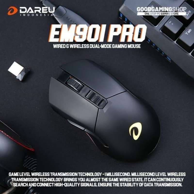 Jual Dareu EM901 PRO - Gaming Mouse - PINK di Seller GOOD GAMING SHOP ...