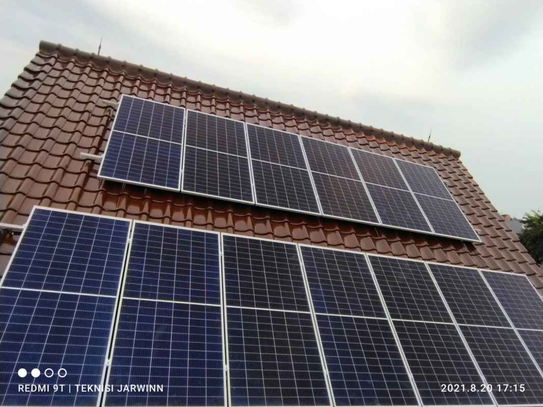 Jual Solar Panel Plts Rumah Home Solar System On Grid 1000 Wp No ...