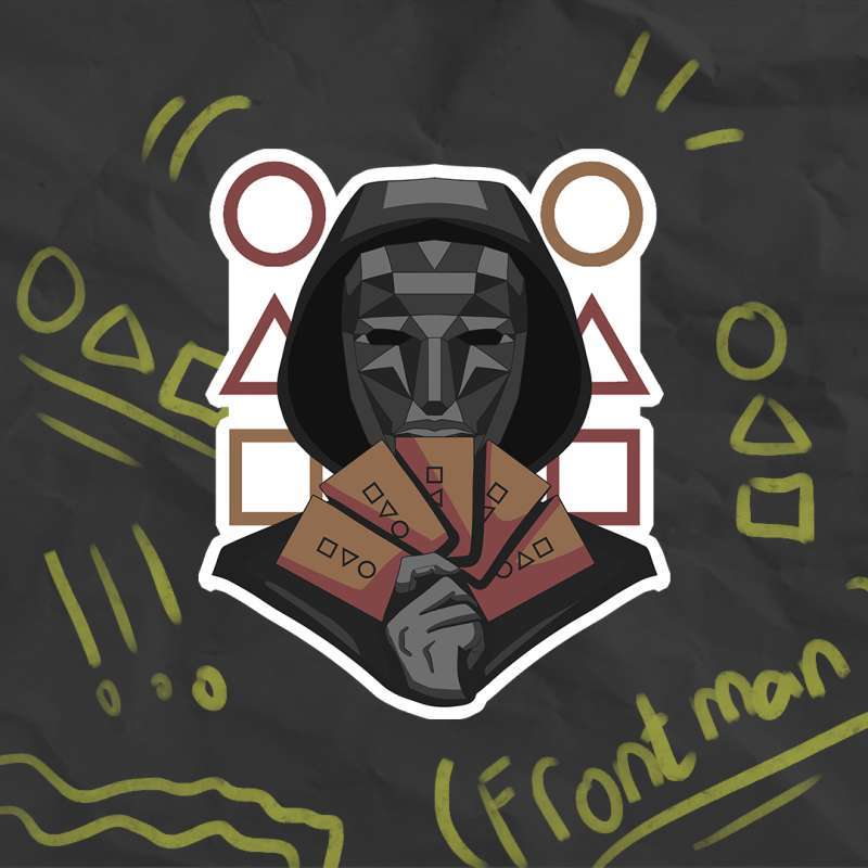 Jual Sticker Squid Game (Front Man) di Seller Trend Choice - Kota ...