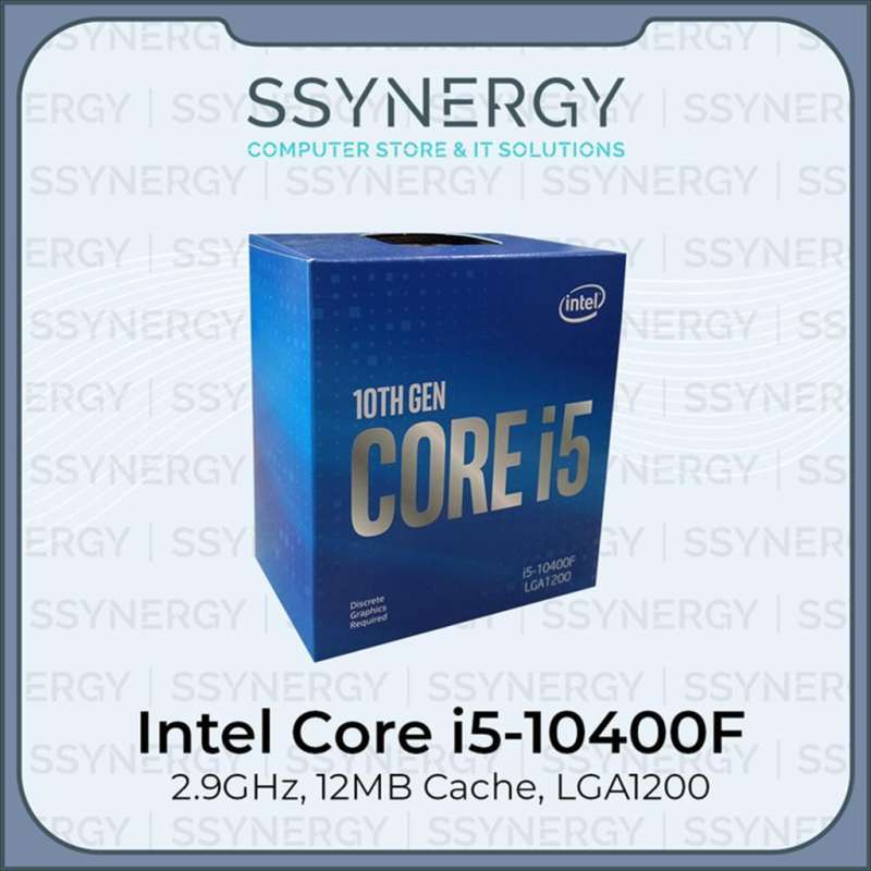 Jual Intel Core I5-10400f 2.9ghz Up To 4.3ghz - Cache 12mb [box] Lga ...