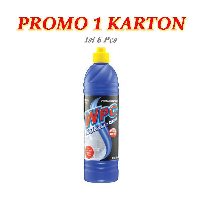 Promo [PROMO 1 DUS] WPC Extra Kuat Botol 800ml / WPC Cairan Pembersih ...