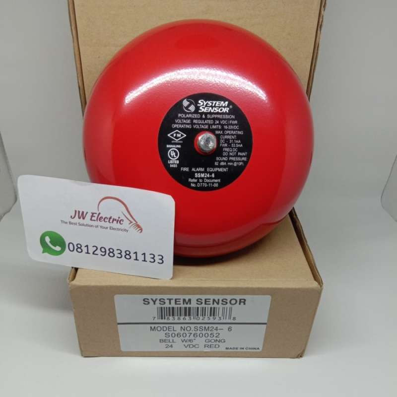 Jual SALE Alarm Bell System Sensor SSM24-6 di Seller MAKROM - Indonesia ...