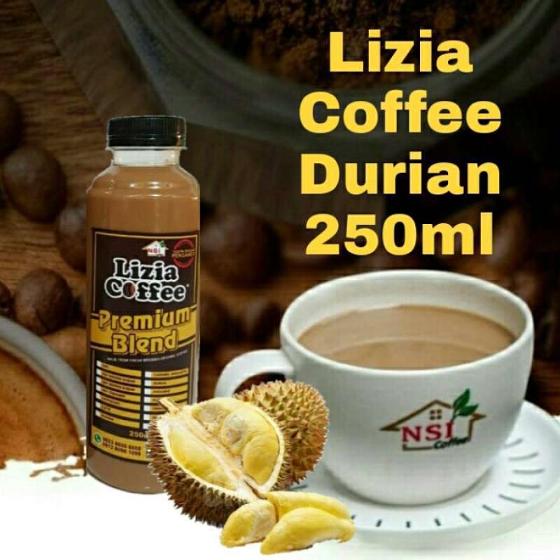 Jual Kopi Lizia 250ml Rasa Durian/kopi Instant/kopi Siap Jadi Di Seller ...