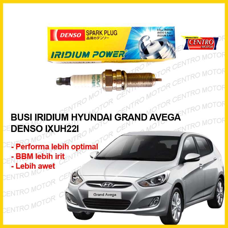 Jual Busi Iridium Hyundai Grand Avega. Denso Ixuh22i Made In Japan. Isi ...