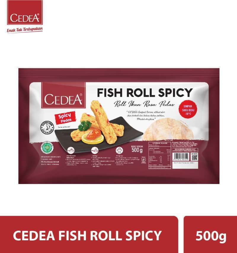 Jual CEDEA Fish Roll Spicy/ Pedas 500g di Seller Cedea Jakarta Pusat ...