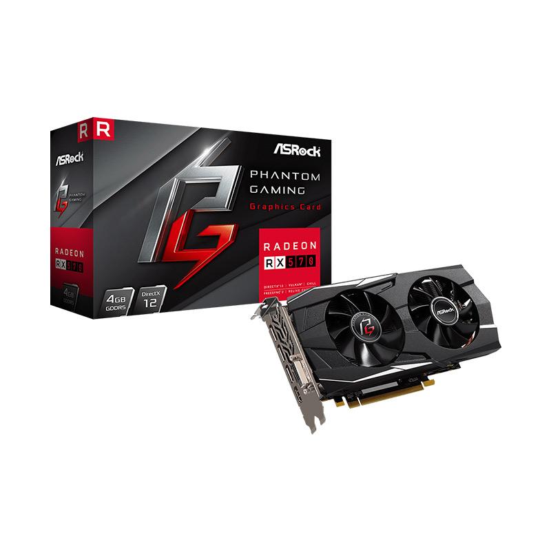 Jual Asrock RX570 4G Phantom Gaming D Radeon VGA Card - Hitam di Seller ...