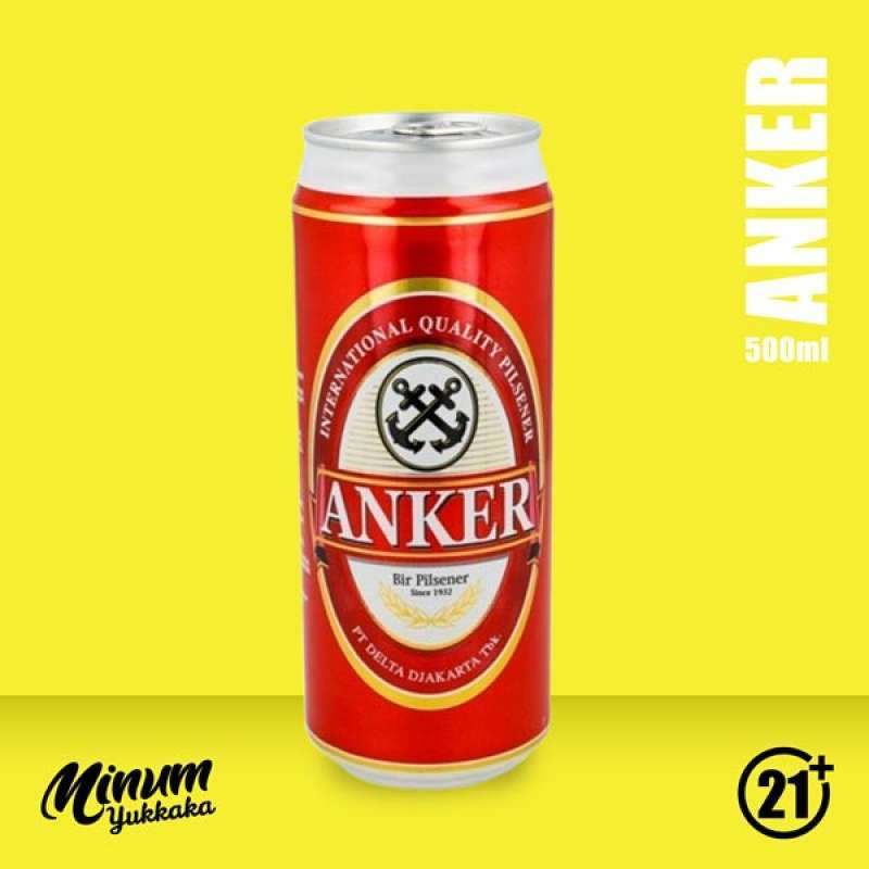 Jual Anker Beer Kaleng 500ml di Seller Minum Yuk Kaka - Marga Mulya ...