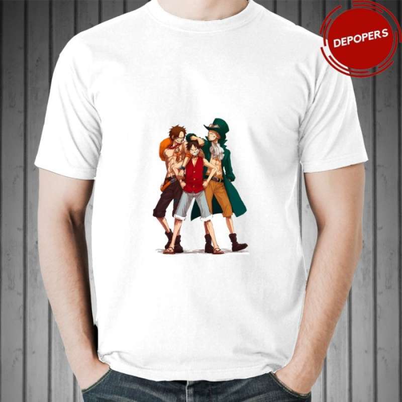 Jual BAJU KAOS ANIME ONE PIECE ASL ACE SABO LUFFY BAJU KAOS di Seller ... Jual BAJU KAOS ANIME ONE PIECE ASL ACE SABO LUFFY BAJU KAOS di Seller ...