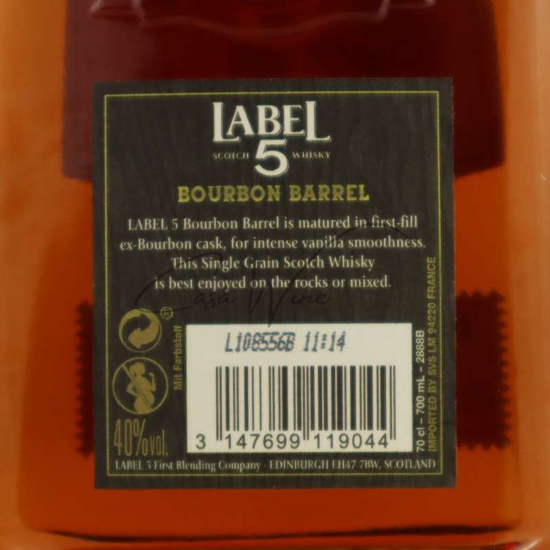 Jual Label 5 Whisky Bourbon Barrel Di Seller Casa Wine Official Store - Karet Kuningan, Kota ...