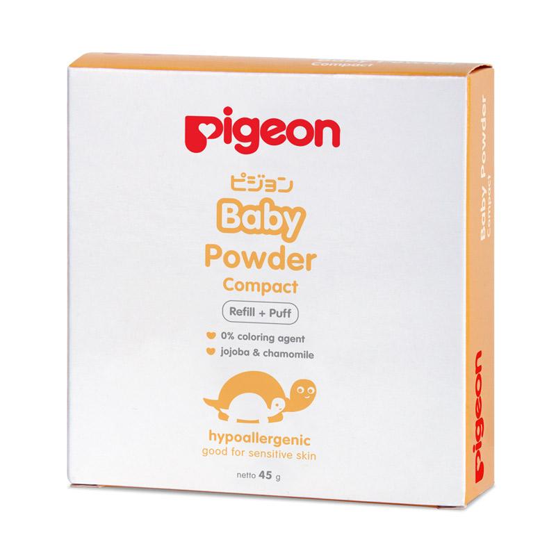 Jual Pigeon PR061202 Baby Powder Cake Chamomile [45 g] Refill di Seller ...