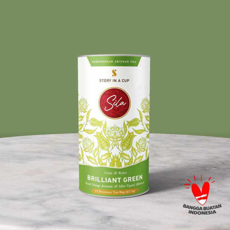 Jual Artisan Tea | Brilliant Green | Canister T-bag | Teh Premium ...