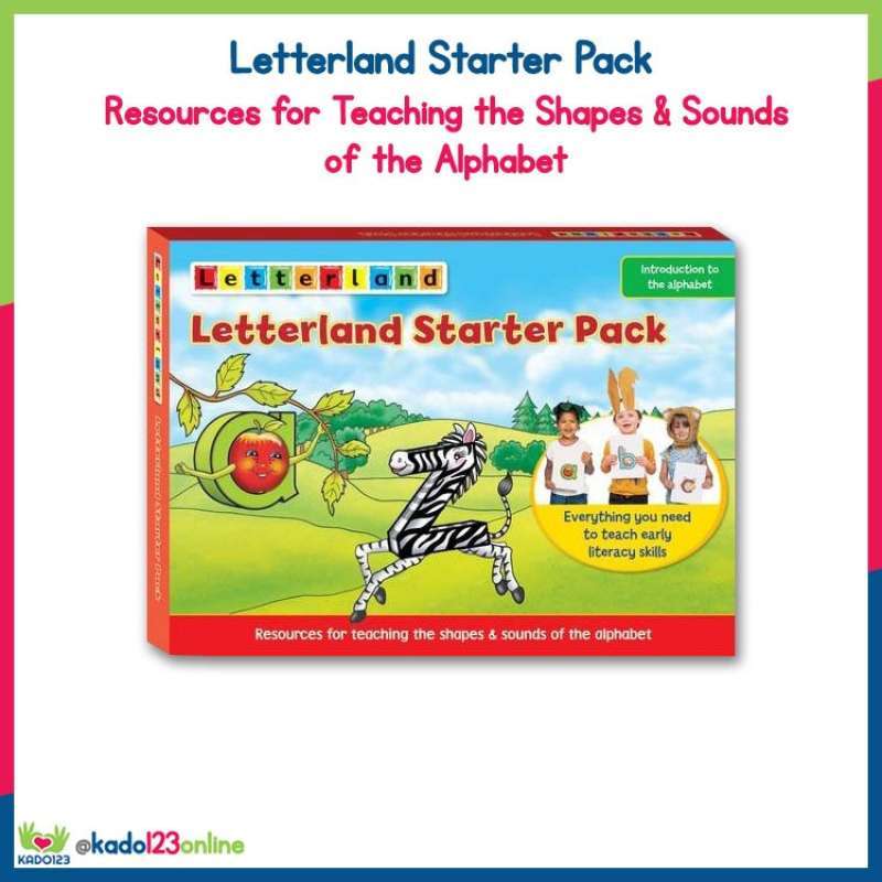 Jual Letterland Starter Pack - Resources for Teaching the Shapes ...