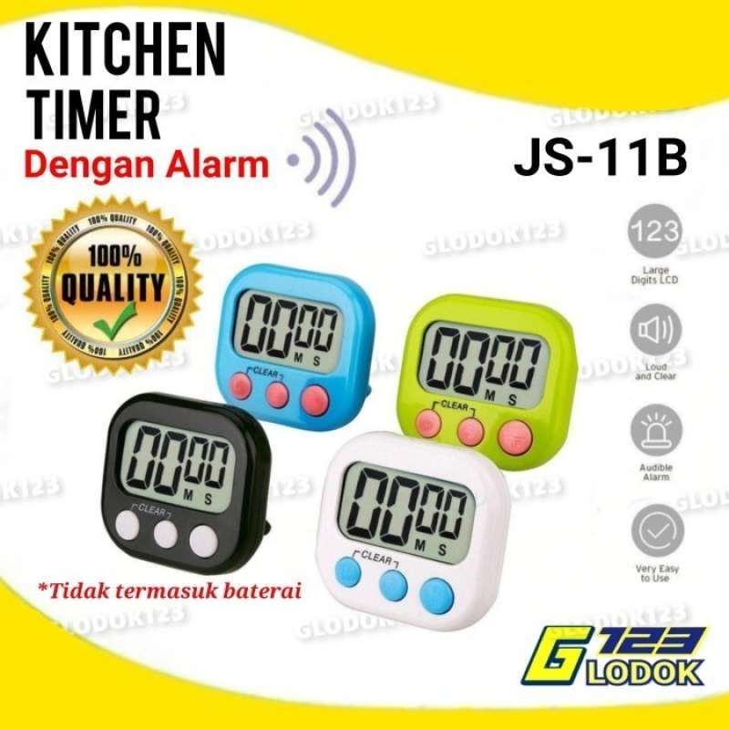 Promo Timer Masak Digital Alarm Dapur Masak Clock Stopwatch Kitchen ...