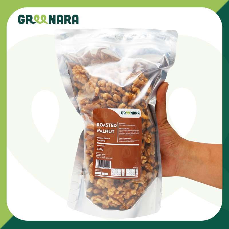 Promo Roasted Walnut 500gr / Kacang Walnut 500 Gram Diskon 16% Di ...