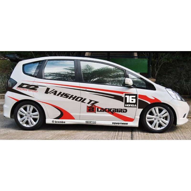 Promo BT honda jazz stiker mobil honda jazz stiker variasi honda jazz ...
