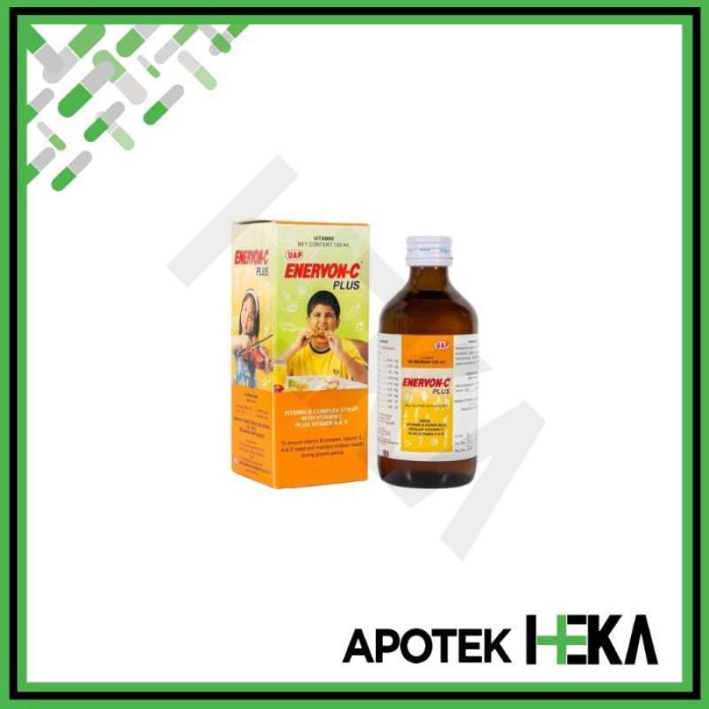 Jual Enervon-C Plus Syrup 120 ml - Sirup Vitamin C Anak di Seller ...